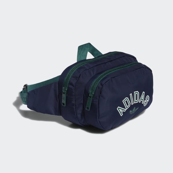 adidas Sport Waist Pack - Blue | Free Shipping with adiClub | adidas US