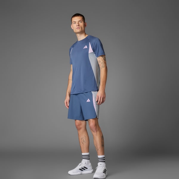 adidas Tech Apparel Colorblock Shorts - Blue | adidas UK
