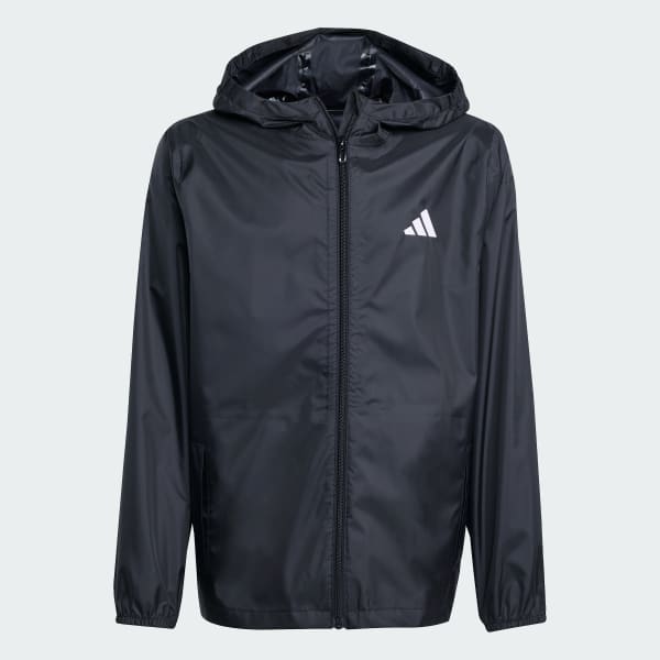 adidas Rain Jacket Kids - Black | adidas UK