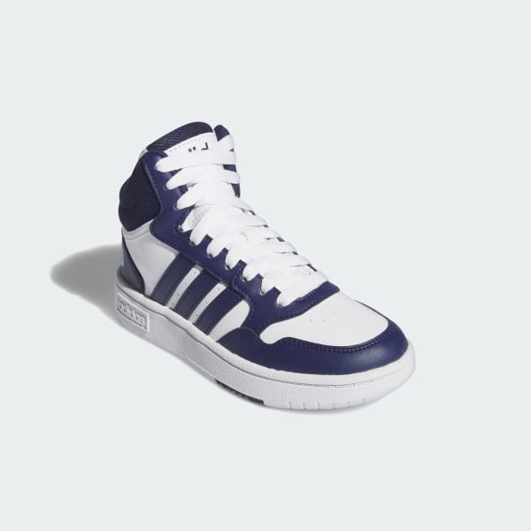 adidas Hoops Mid Shoes - White | adidas UK
