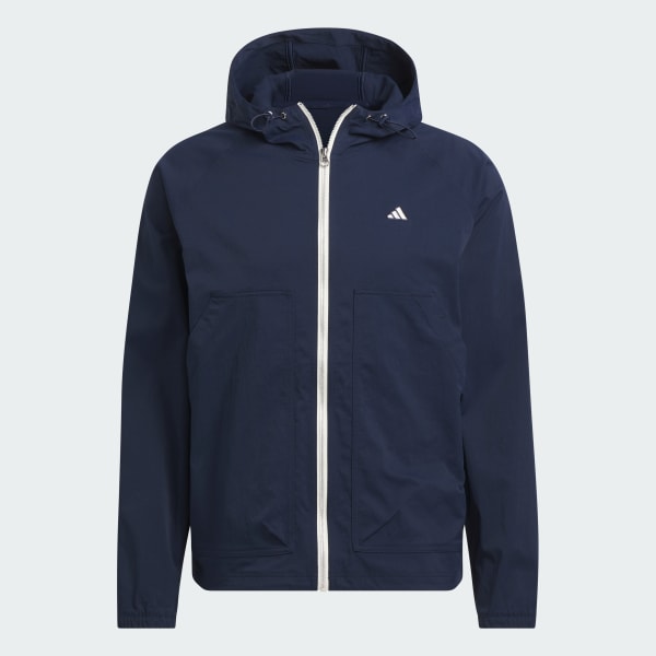 adidas Go-to Utility Dwr Full Zip Jacket - Blue | adidas Australia