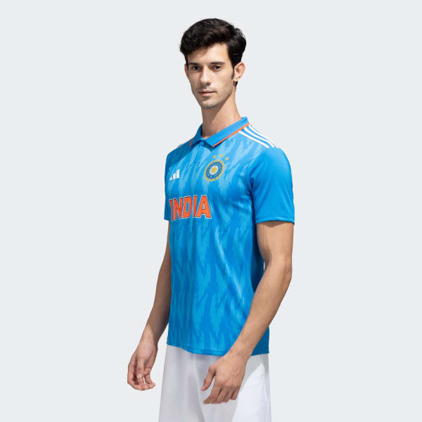 adidas INDIA CRICKET ODI FAN JERSEY - Blue | adidas India