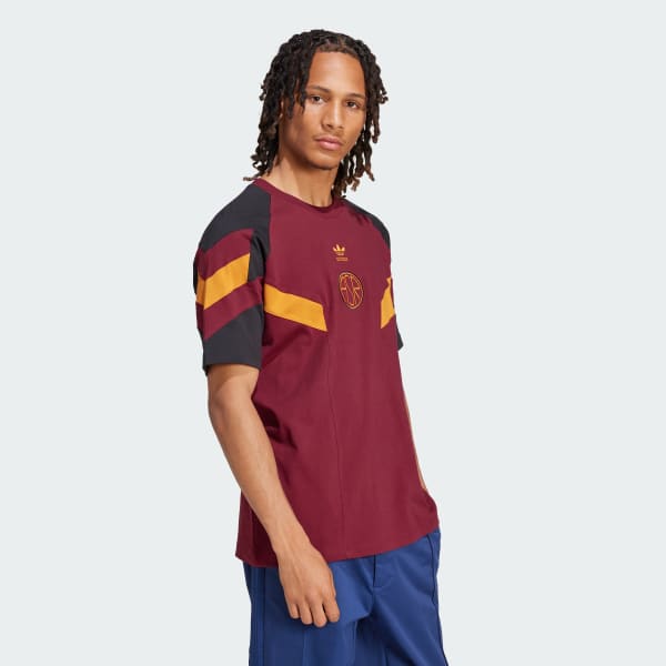 adidas AS Roma Originals Tee - Red | adidas Australia