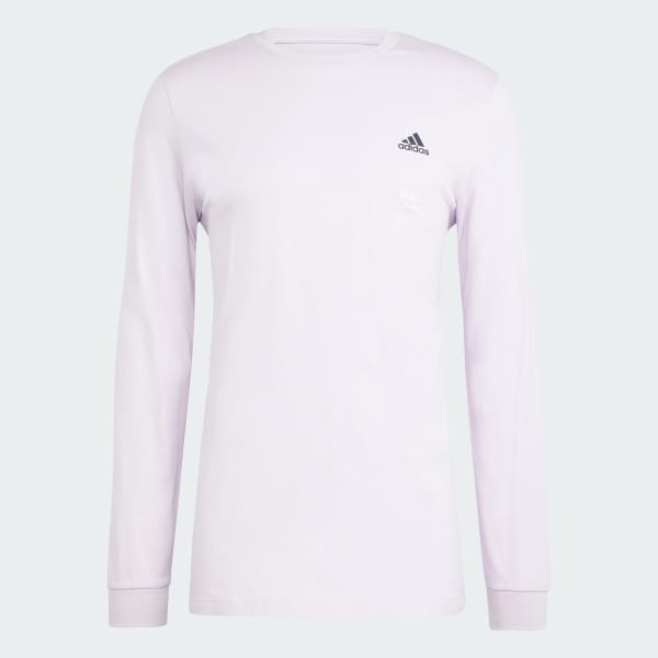 adidas Balance Long Sleeve Graphic Tee - Spirit of Nature - Purple ...