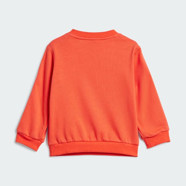 adidas Essentials 3-Stripes Jogger Set Kids - Orange | adidas UK