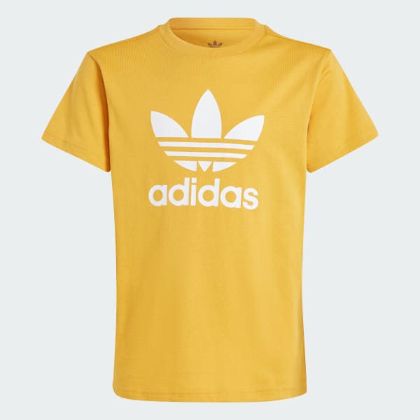 adidas Adicolor Trefoil Kids T-Shirt - Gelb | adidas Deutschland