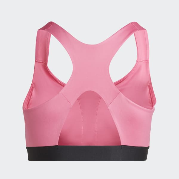 Adidas Powerreact Training Hyperglam Medium Support Bra Plus Size