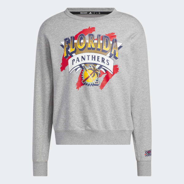 adidas Panthers Vintage Crew Sweatshirt - Grey | Free Shipping with ...
