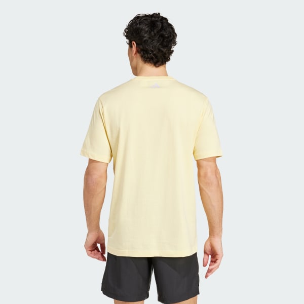 Camiseta Estampada Yoga Energized Sould Club - Amarelo adidas | adidas ...