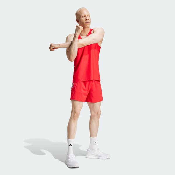 adidas Own The Run Tank Top - Red | adidas Australia