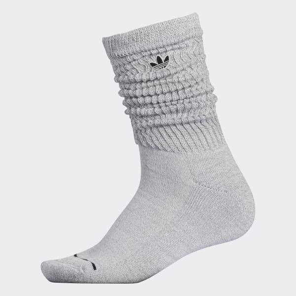adidas Slouch Crew Socks 1 Pair - Grey | adidas US
