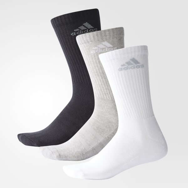 adidas 3-Stripes Performance Crew Socks - Μαύρο | adidas Ελλάδα adidas 3-Stripes Performance Crew Socks - Μαύρο | adidas Ελλάδα