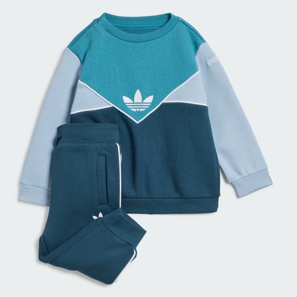 adidas Adicolor Crew Set - Turquoise | adidas UK