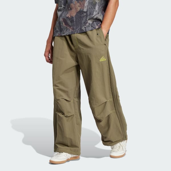 adidas Parachute Tracksuit Bottoms - Green | adidas UK