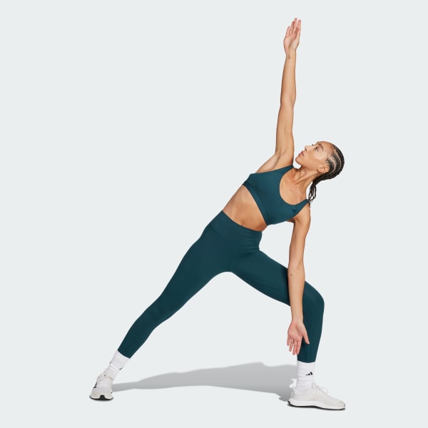 adidas All Me Essentials Medium Support Bra - Green | adidas Australia