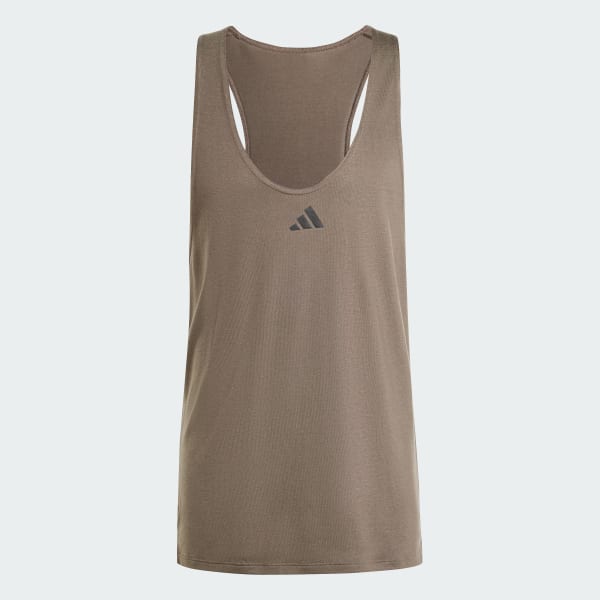 adidas Workout Stringer Tank Top - Green | Free Shipping with adiClub ...