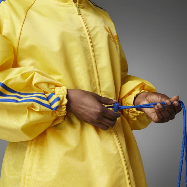 adidas Adicolor 70s Monogram Windbreaker - Gold | adidas Australia