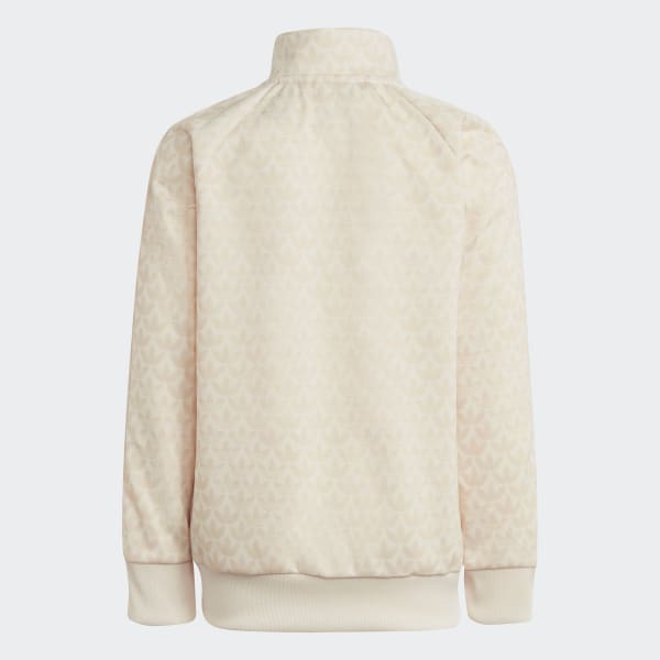 adidas Monogram Print Track Suit - Beige | adidas Australia