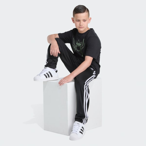 adidas Short Sleeve Samba Shoe Tee - Black | Free Shipping with adiClub ...