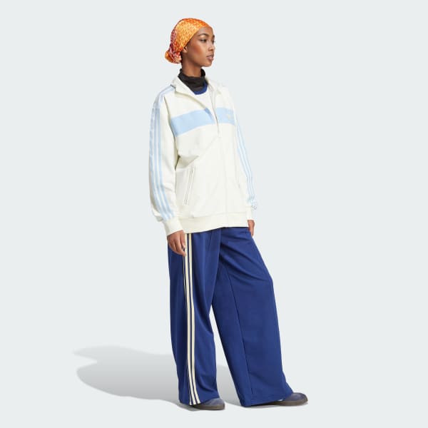 Adidas Colorblock Track Top White Free Shipping With Adiclub