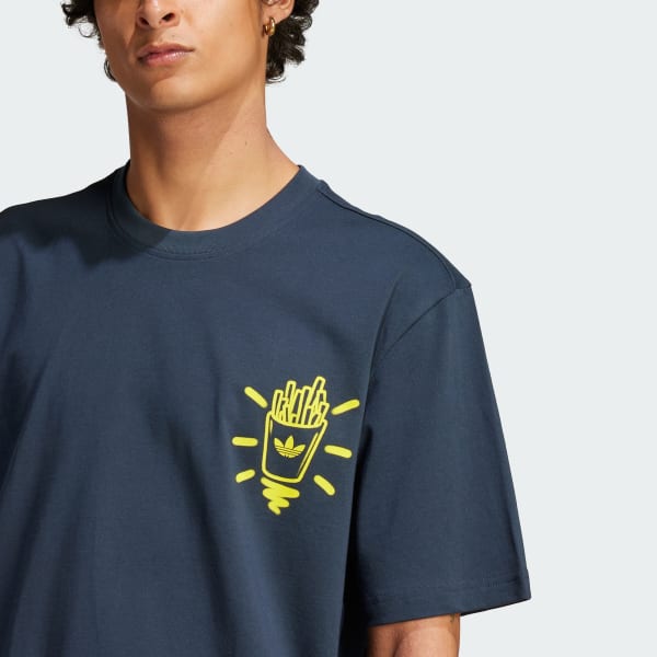 adidas Originals Tee - Blue | Free Shipping with adiClub adidas Originals Tee - Blue | Free Shipping with adiClub