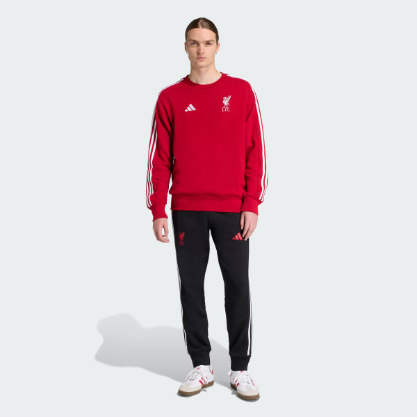 adidas Liverpool FC DNA Sweatshirt - Red | Free Shipping with adiClub ...