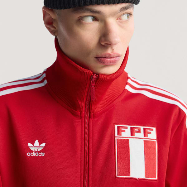 adidas Peru Track Top - Red | Free Shipping with adiClub | adidas US