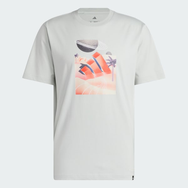 adidas All Day I Dream About Summer (A.D.I.D.A.S.) Graphic Tee - Grey ...