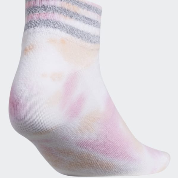 adidas 3-Stripes Color Wash Low-Cut Socks 3 Pairs - Pink | Free ...