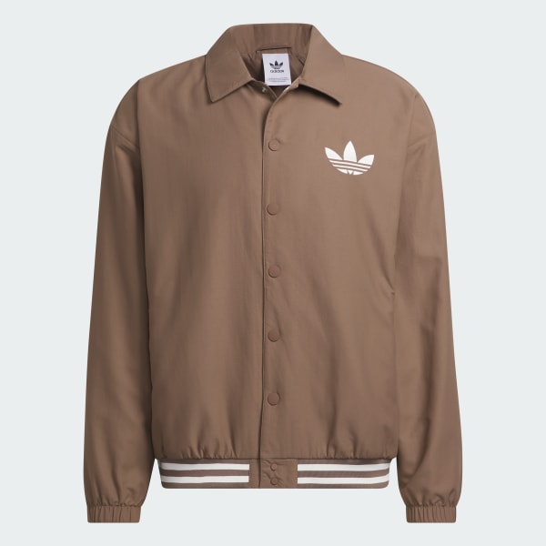 Jaqueta Coach (Gênero Neutro) - Marrom adidas | adidas Brasil