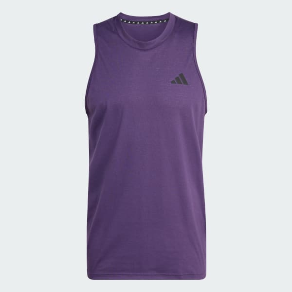 adidas Train Essentials Feelready Training Sleeveless Tee - Purple ...