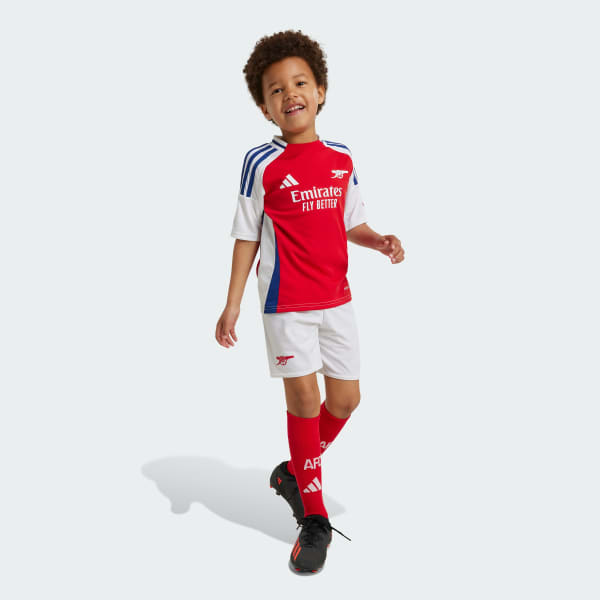 adidas Arsenal 24/25 Home Mini Kit Kids - Red | adidas Australia