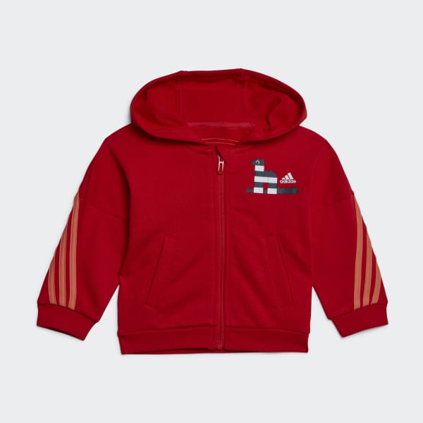 adidas x Classic LEGO® Jacket and Pant Set - Red | adidas Australia