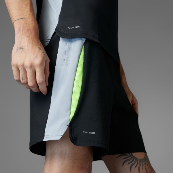Shorts Tech Apparel Colorblock - Preto adidas | adidas Brasil