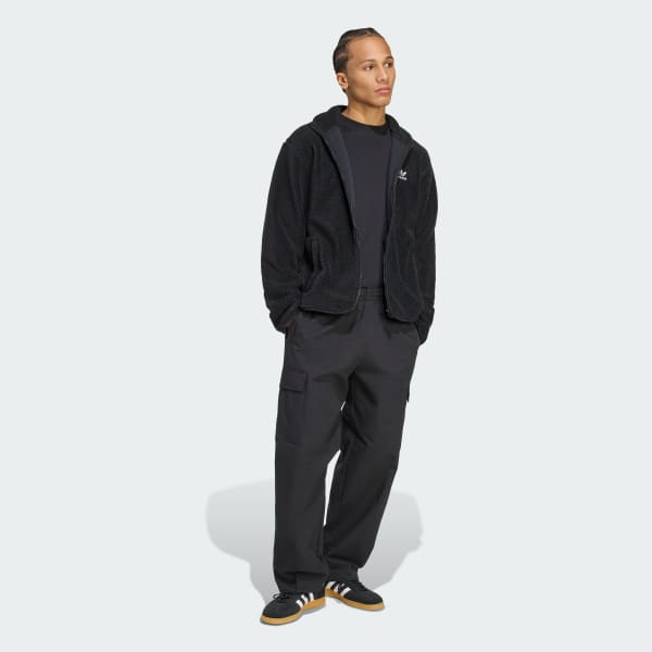 Pantalon toile Trèfle Essentials - Noir adidas | adidas France