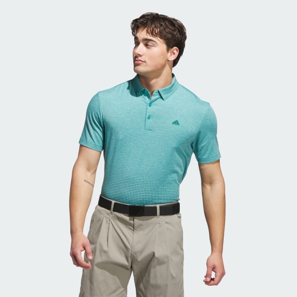 adidas Go-to Rise Print Polo Shirt - Green | adidas UK