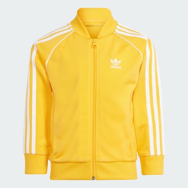 adidas Adicolor SST Track Suit - Yellow | Free Shipping with adiClub ...