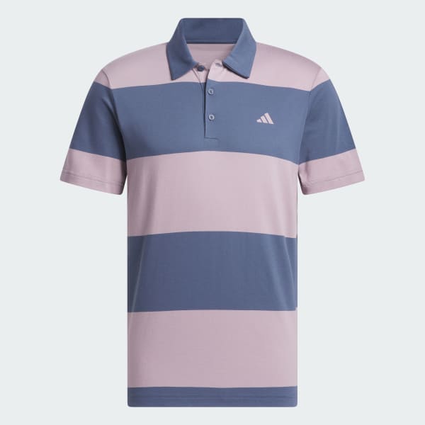 adidas Colorblock Rugby Stripe Poloshirt - Lila | adidas Deutschland
