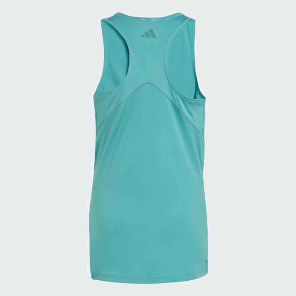 adidas Club Tank Top Kids - Turquoise | Free Shipping with adiClub ...