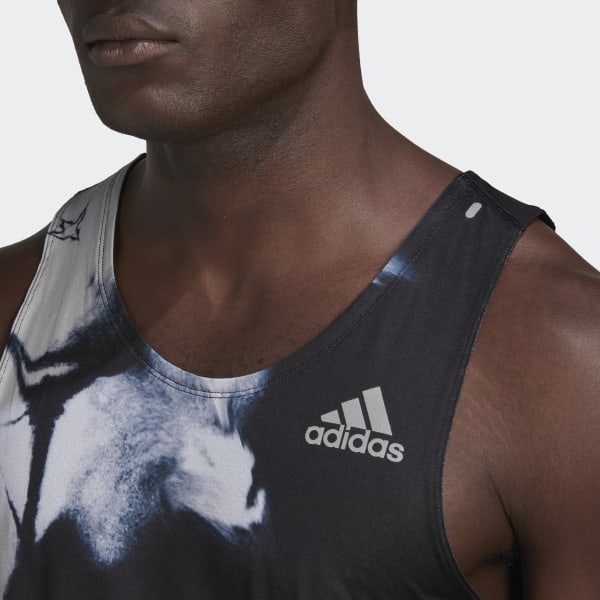 adidas Fast Graphic Tank - Black | Men's Running | adidas US