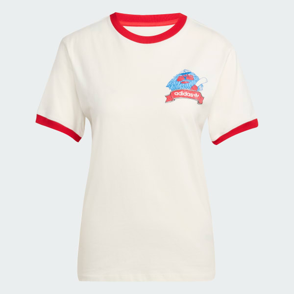 Camiseta Retro Lions Regular - Branco adidas | adidas Brasil