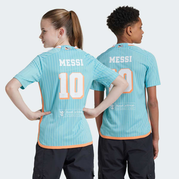 adidas Inter Miami CF 24 Messi Third Jersey Kids - Turquoise | adidas ...