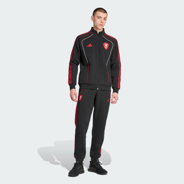 adidas Liverpool FC UBP Doubleknit Track Top - Black | adidas Australia