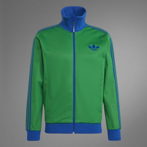 adidas adicolor Heritage Now Striped Originals Jacke - Grün | adidas ...