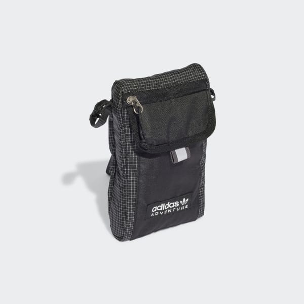Bolsa adidas Adventure Flag Pequena - Preto adidas | adidas Brasil
