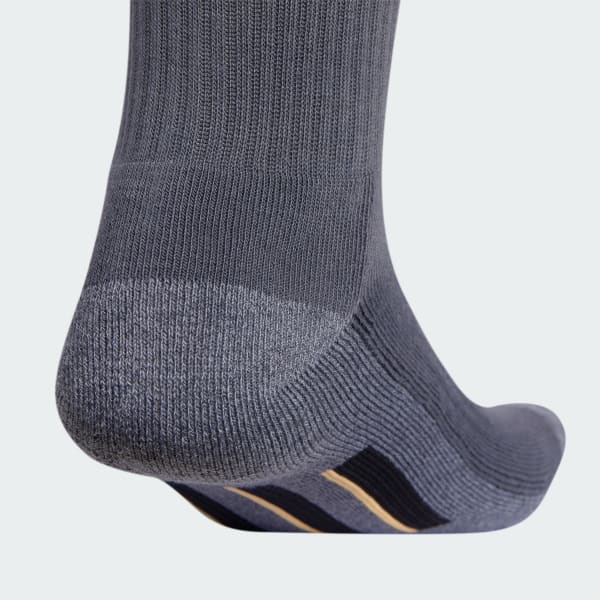 adidas Cushioned X Mid-Crew Socks 3 Pairs - Grey | Free Shipping with ...
