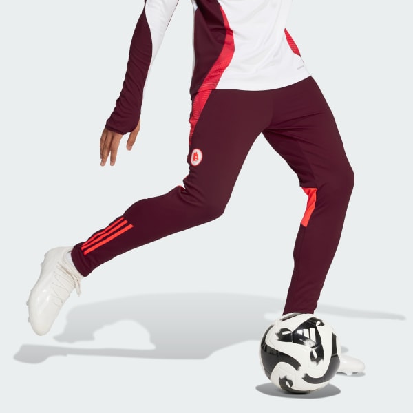 adidas AS Roma Tiro 24 Competition Training Pants - Red | adidas UK
