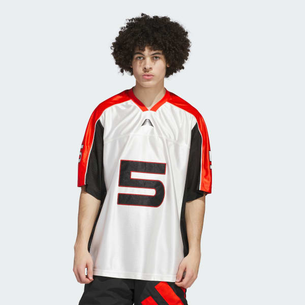 Camisa Manga Curta Anthony Edwards - Branco adidas | adidas Brasil