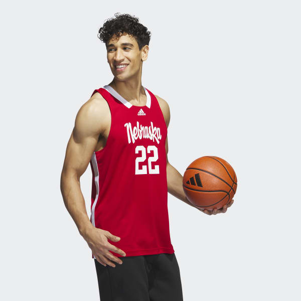 adidas Cornhuskers Swingman Jersey - Red | Free Shipping with adiClub | adidas US