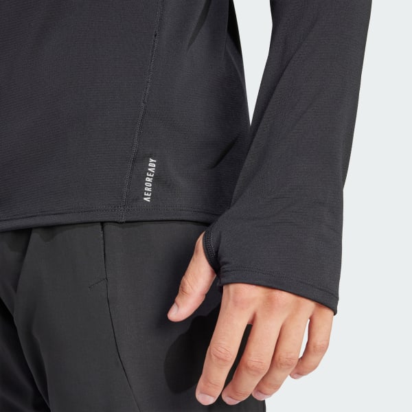 adidas Adizero Running Long Sleeve Tee - Black | Free adidas Adizero Running Long Sleeve Tee - Black | Free
